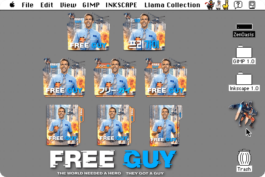 Free Guy movie folder icon pack by zenoasis on DeviantArt