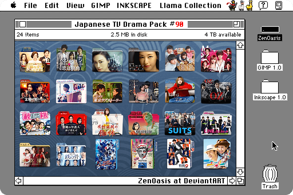 Japanese TV Drama Dorama folder icon pack 90 by zenoasis on DeviantArt