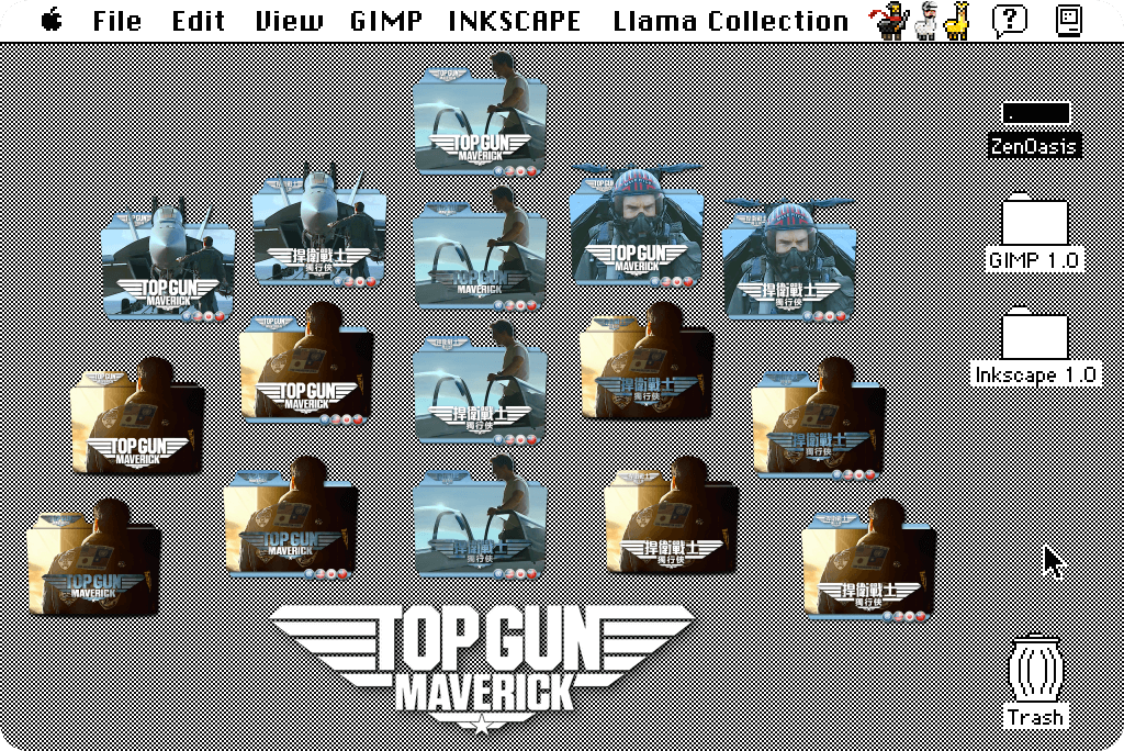 Top Gun Maverick movie trailer folder icon pack by zenoasis on DeviantArt
