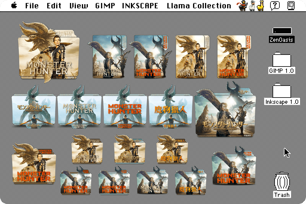 Monster Hunter Live Action movie folder icon pack by zenoasis on DeviantArt