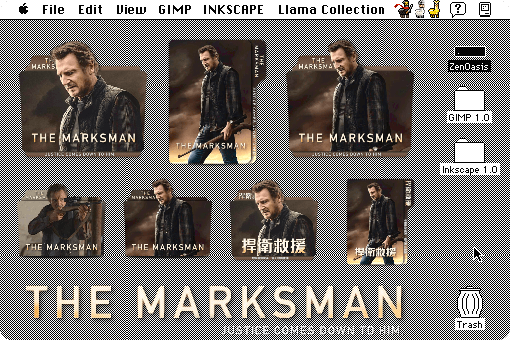 The Marksman movie folder icon pack by zenoasis on DeviantArt