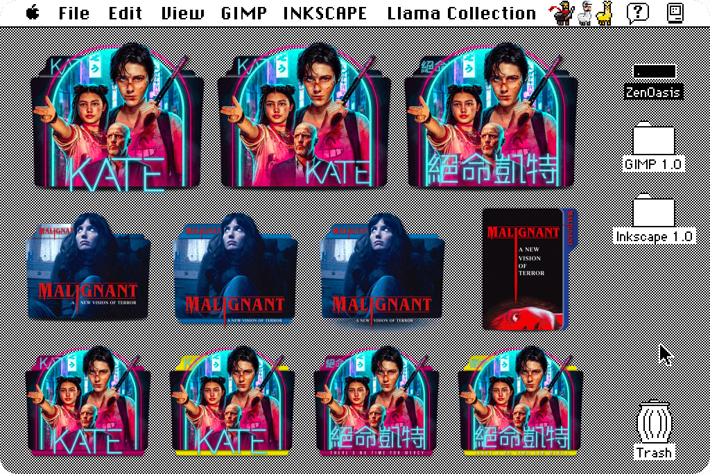 Mixed movie folder icon pack 167 by zenoasis on DeviantArt