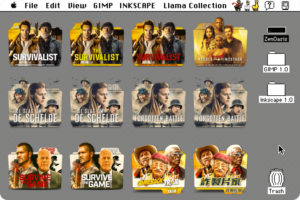 Mixed movie folder icon pack 177 by zenoasis on DeviantArt