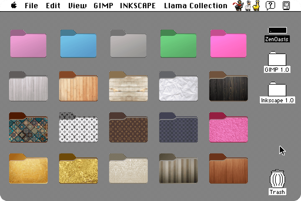 Windows 11 style textured folder icon pack by zenoasis on DeviantArt