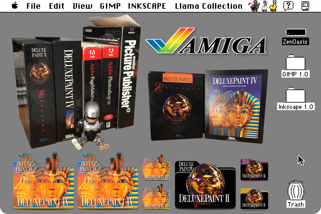 Amiga Deluxe Paint II, IV folder icon pack by zenoasis on DeviantArt