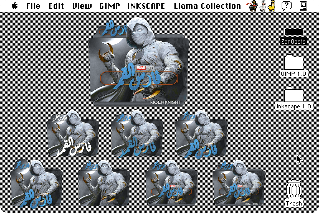 Moon Knight TV Series Season One folder icon pack by zenoasis on DeviantArt