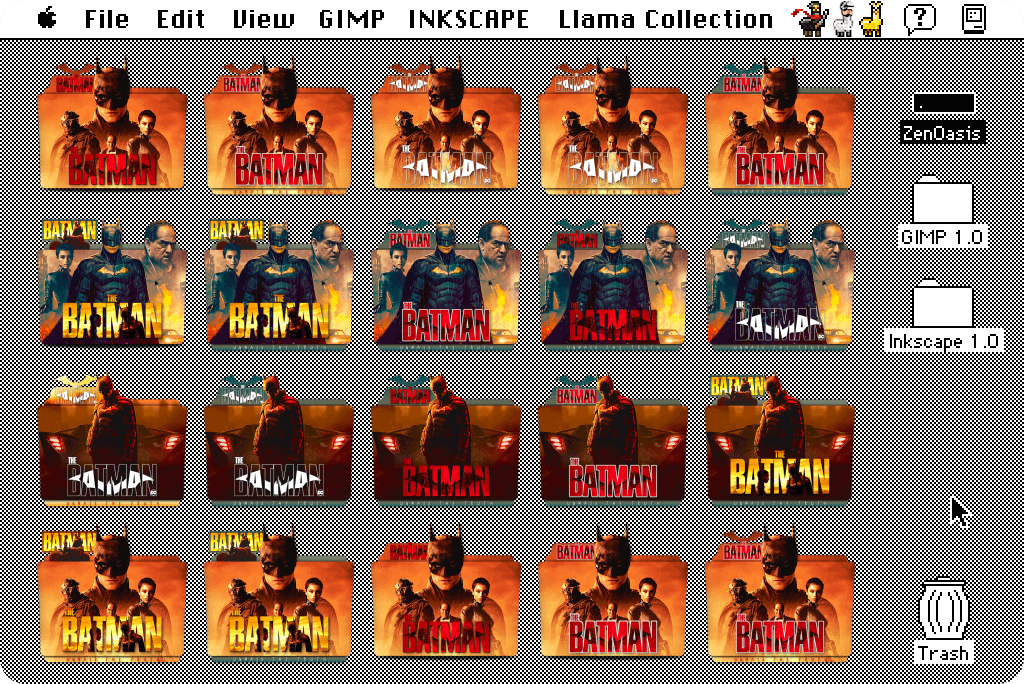 The Batman 2022 movie folder icon pack by zenoasis on DeviantArt