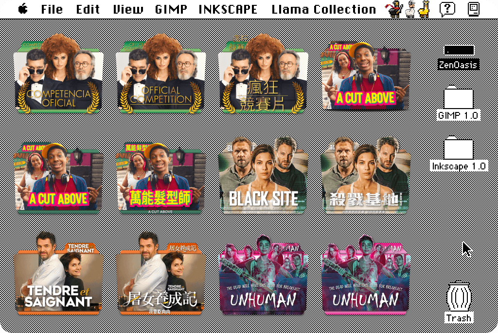 Mixed movie folder icon pack 256 by ZenOasis at De by zenoasis on DeviantArt