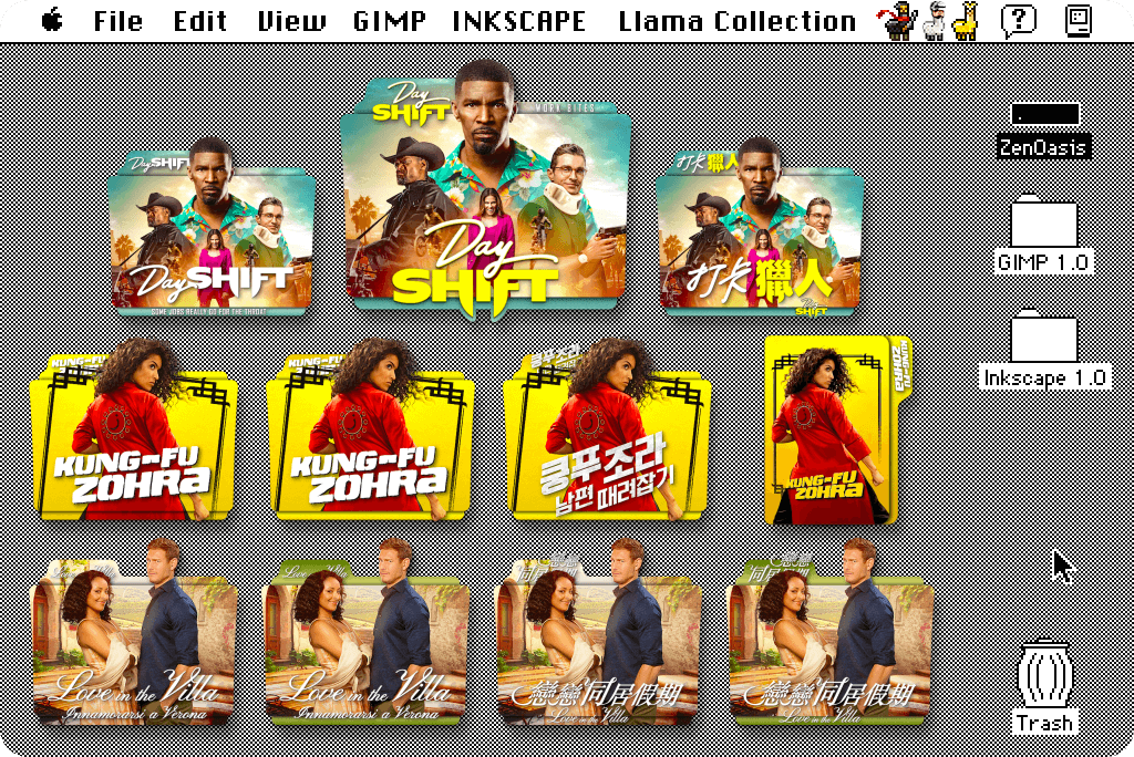Mixed movie folder icon pack 264 by zenoasis on DeviantArt