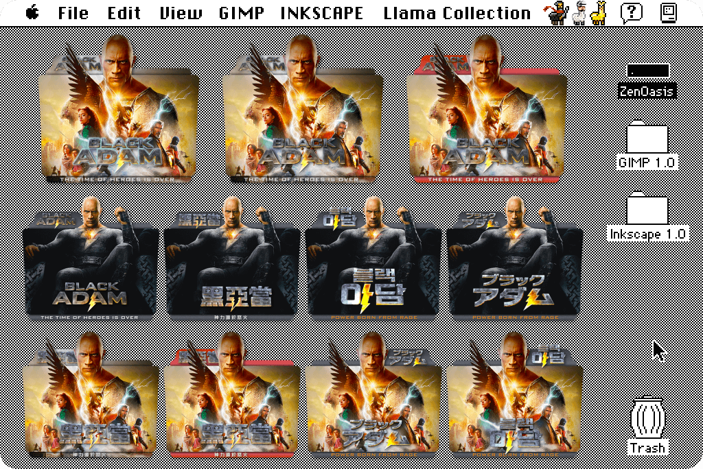 Black Adam movie folder icon pack by zenoasis on DeviantArt