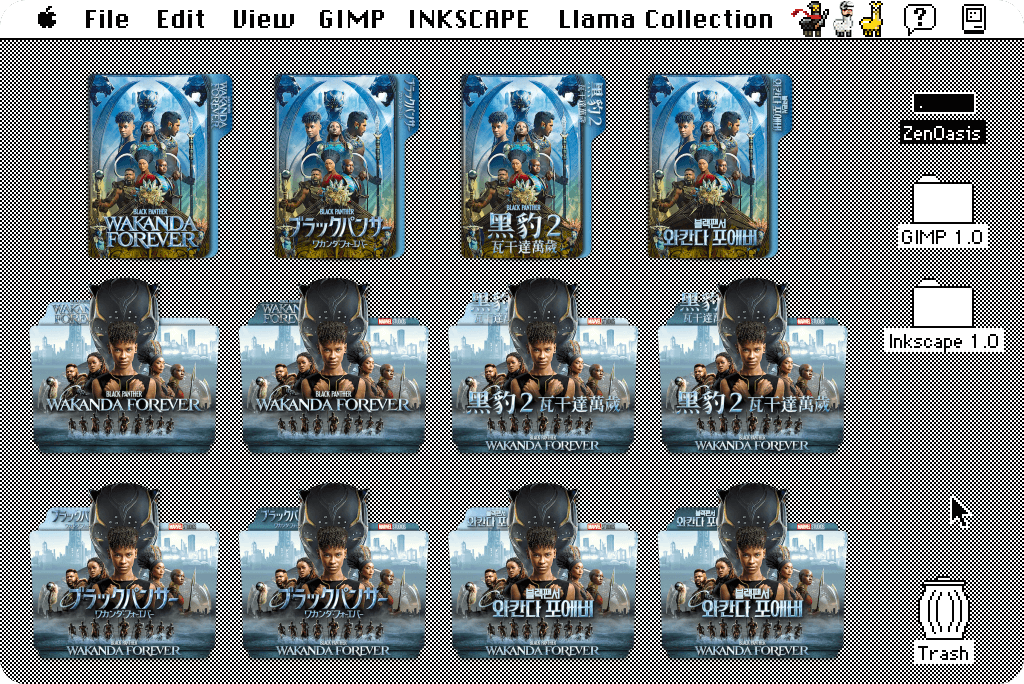 Black Panther Wakanda Forever movie folder icon by zenoasis on DeviantArt