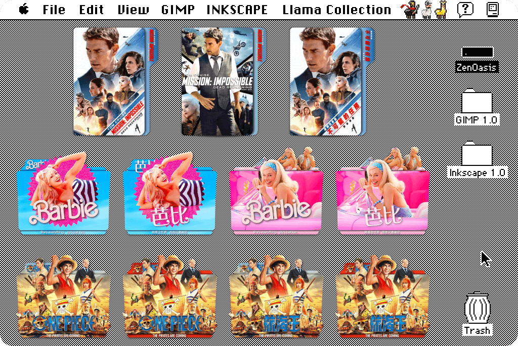 Mixed movie folder icon pack 284 by zenoasis on DeviantArt