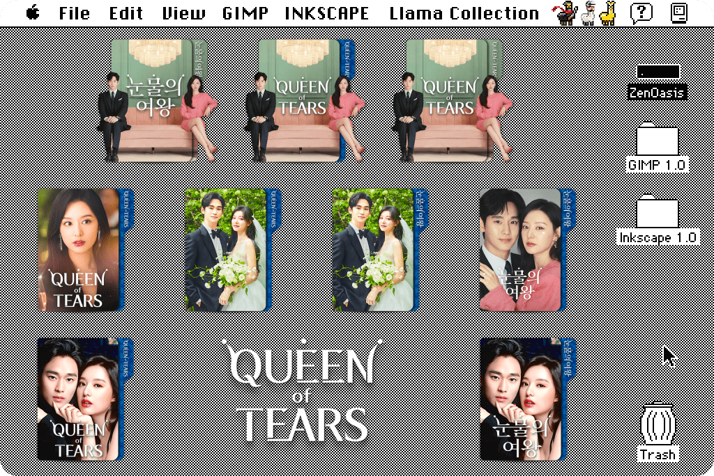 Queen of Tears Korean TV drama folder icon pack 1 by zenoasis on DeviantArt