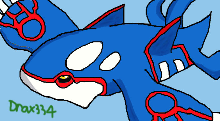 Kyogre by Drax334 on DeviantArt