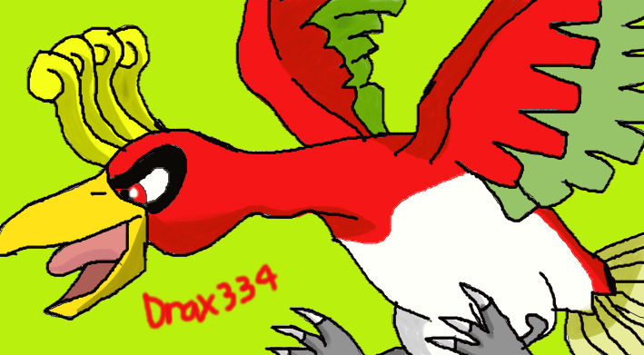 Ho Oh by Drax334 on DeviantArt