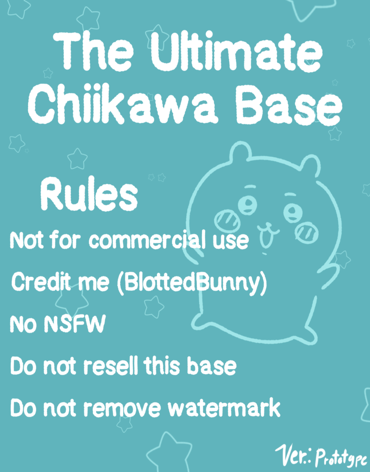The Ultimate Chiikawa base by BlottedBunny on DeviantArt