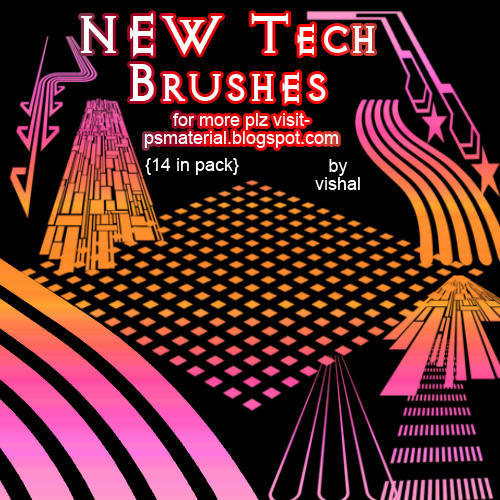 new tech brushes by vishalrokez on DeviantArt