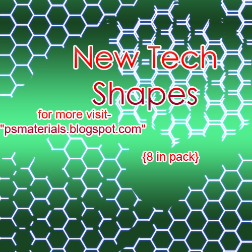 NEW TECH SHAPES FOR PHOTOSHOP by vishalrokez on DeviantArt