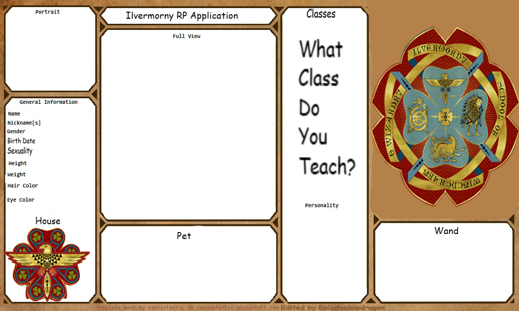 Ilvermorny RP Teacher App by epicShadowdragon on DeviantArt