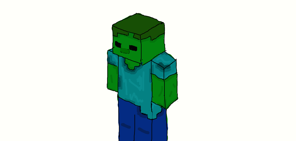 Minecraft Zombie by Bethgod7 on DeviantArt