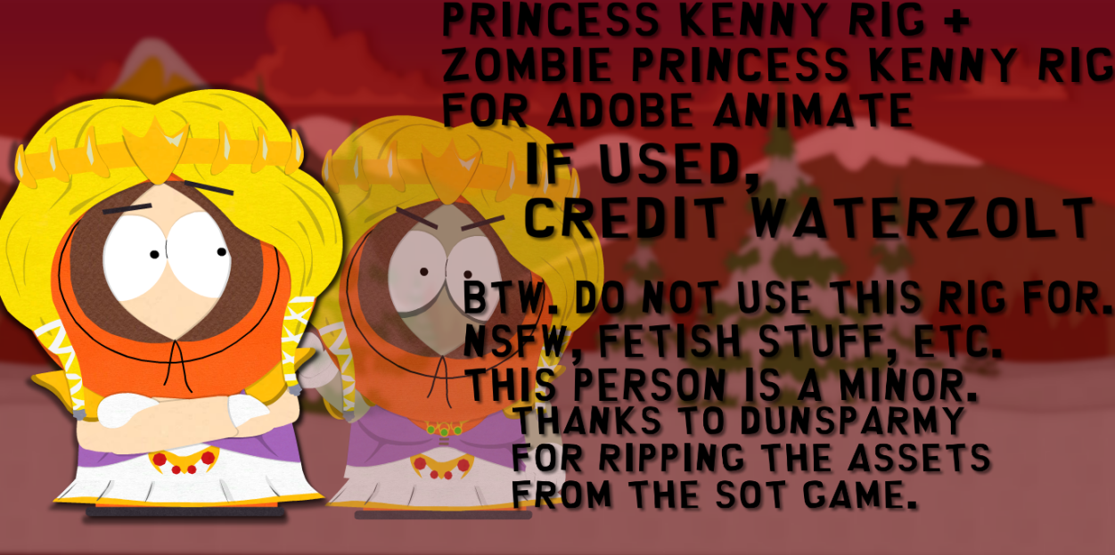 Princess Kenny Rig by waterzo4 on DeviantArt