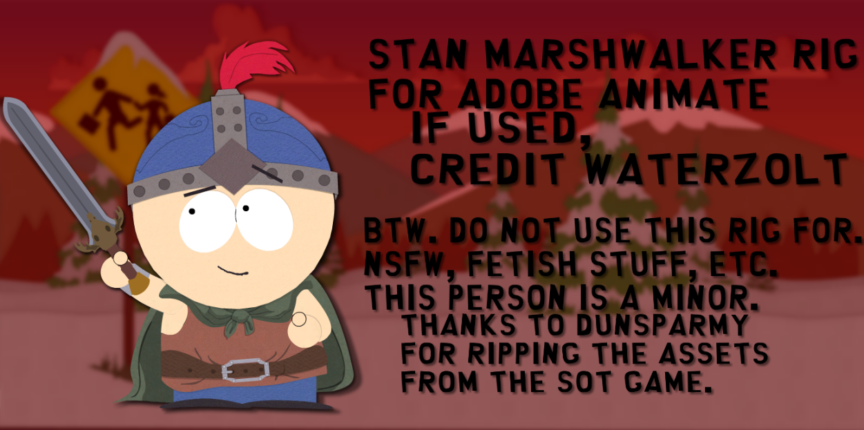 Stan Marshwalker Rig by waterzo4 on DeviantArt