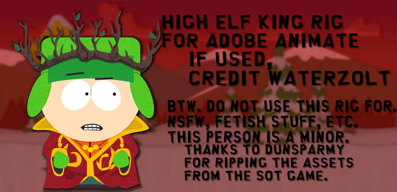 High Jew Elf King Kyle Rig by waterzo4 on DeviantArt
