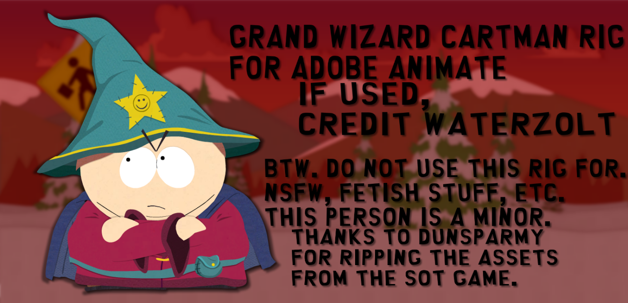 Grand Wizard Cartman Rig by waterzo4 on DeviantArt
