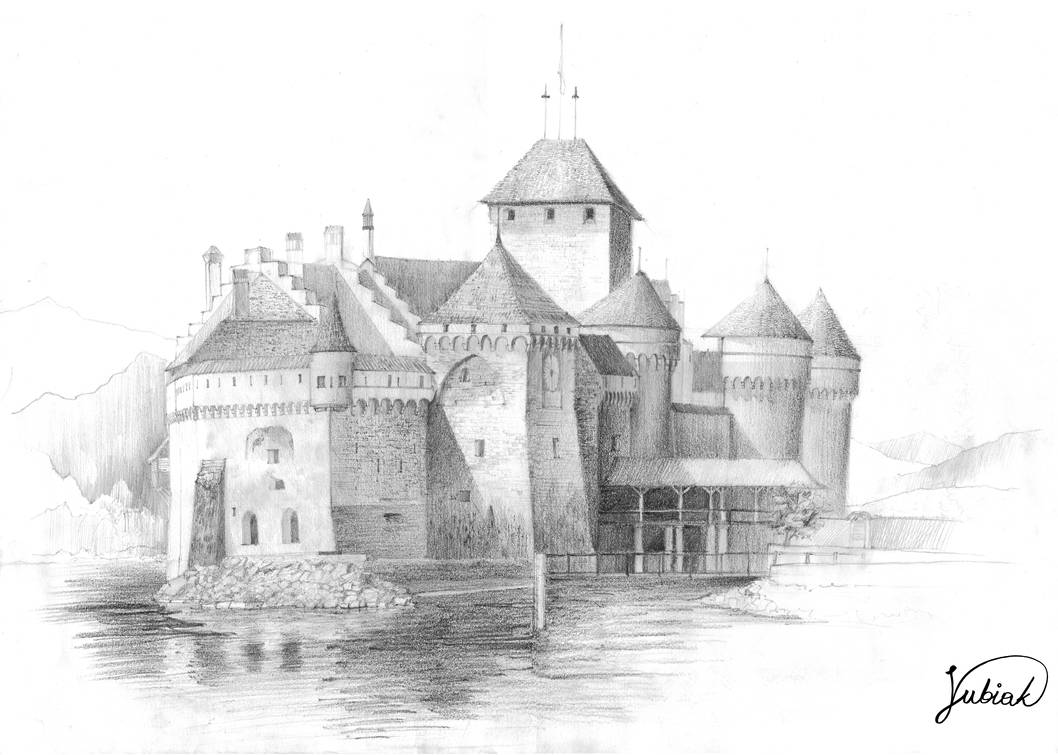 Chateau de Chillon by Kubiakrysuje on DeviantArt