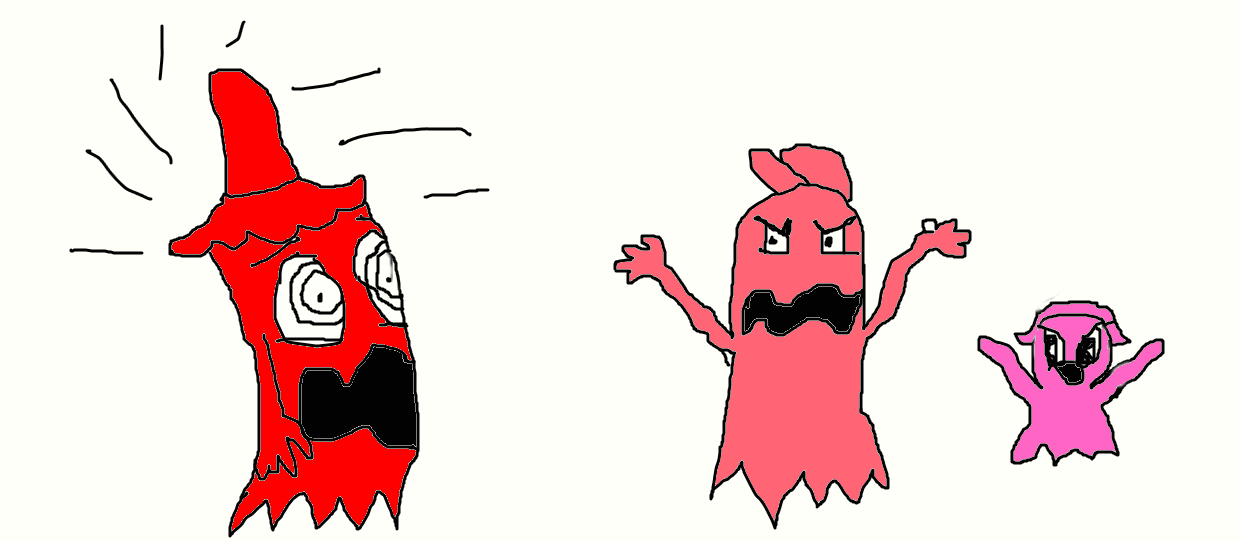 The Pinkys scare Blinky by PacandPinky101 on DeviantArt