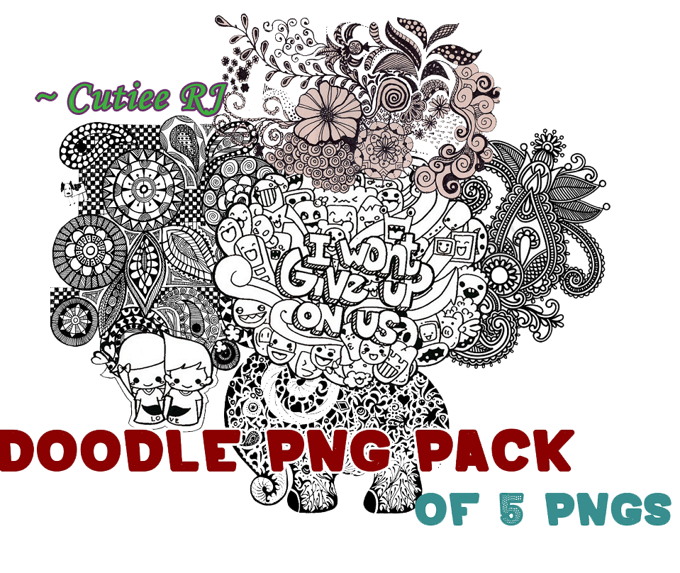 Doodle Png Pack by cutieerj on DeviantArt