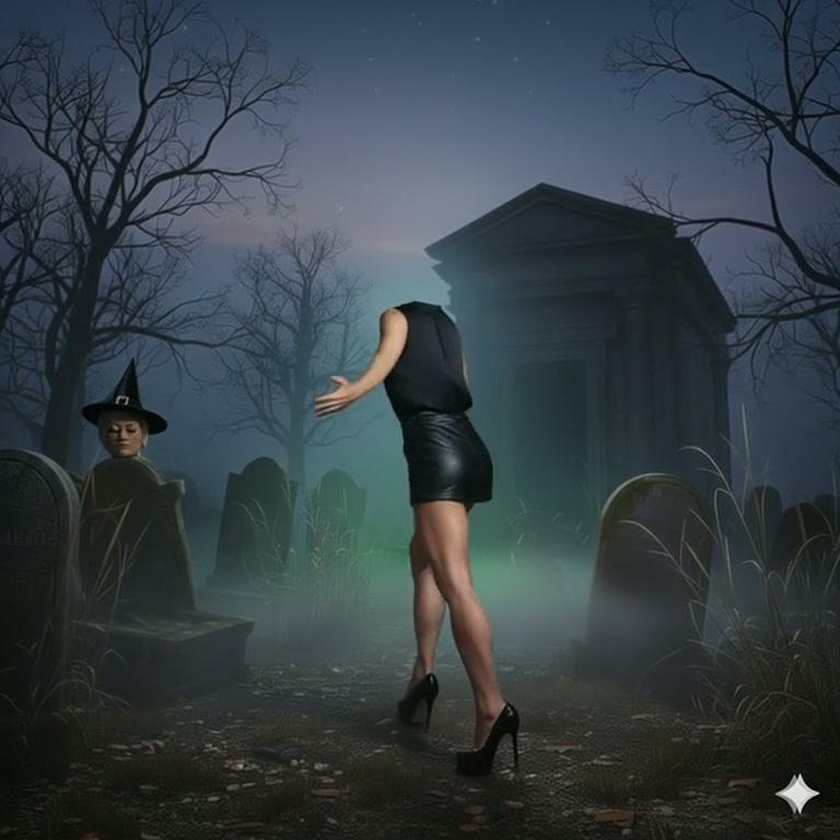 halloween witch pops off head by nogginless on DeviantArt