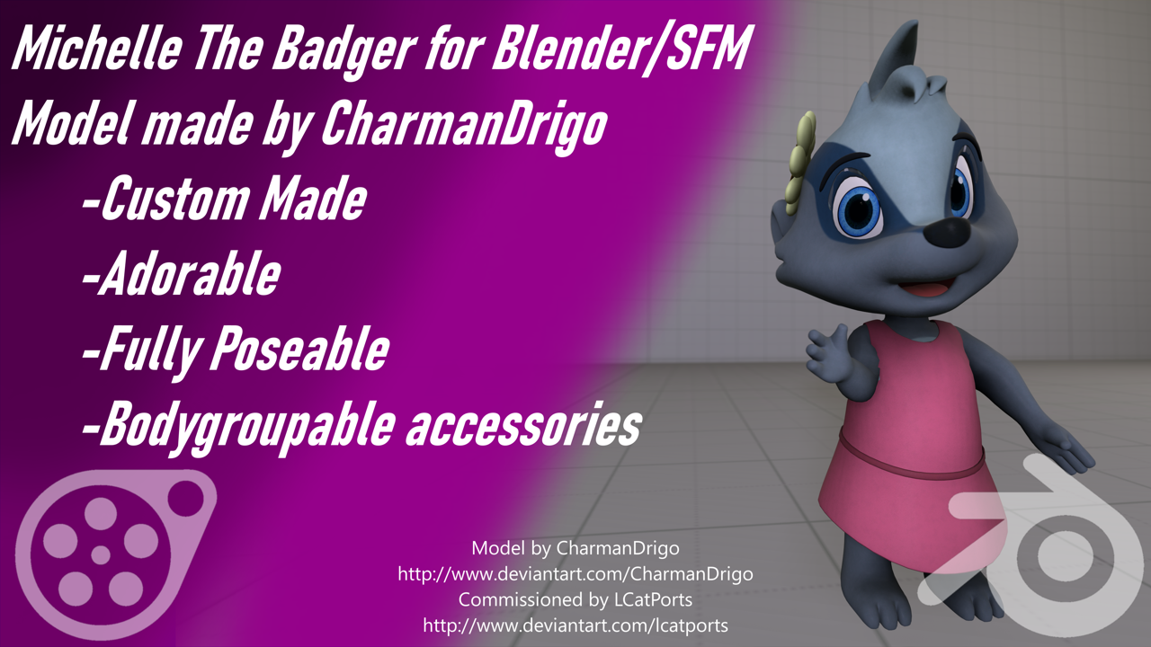 Michelle for Source Filmmaker DL by LCatPorts on DeviantArt