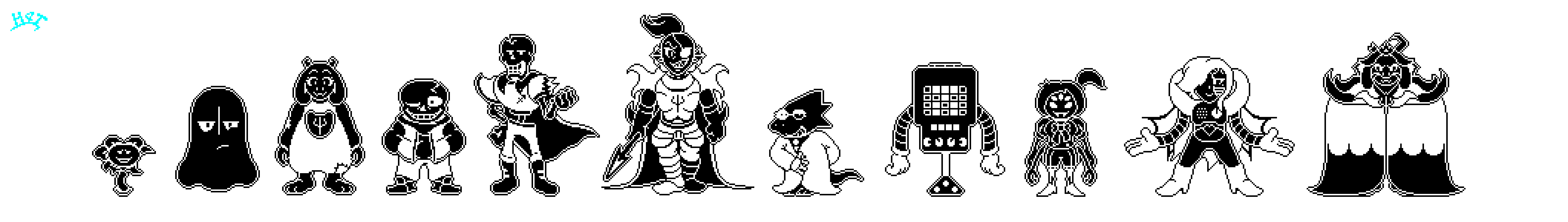 Negativetale Cast by D1skoder on DeviantArt