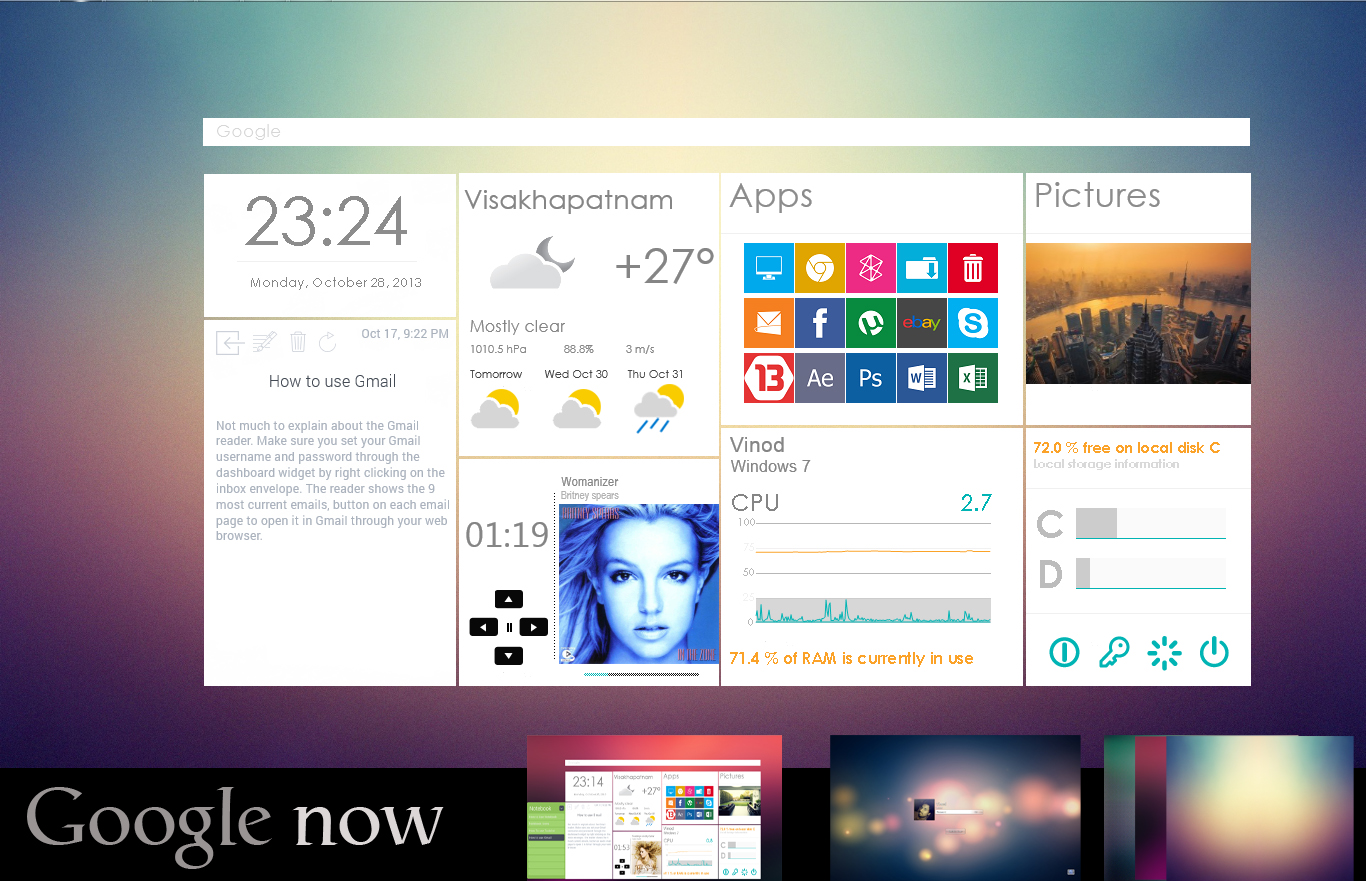 Google now by vinod221091 on DeviantArt