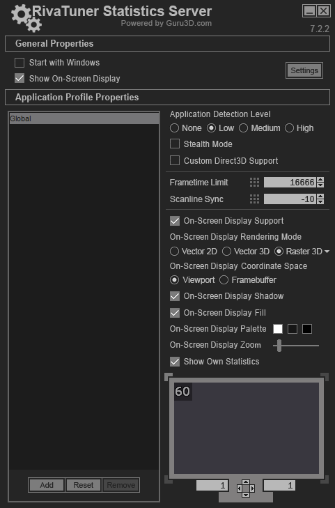 RivaTuner Skin: Dark Theme V2 by N-E-P-O-S on DeviantArt