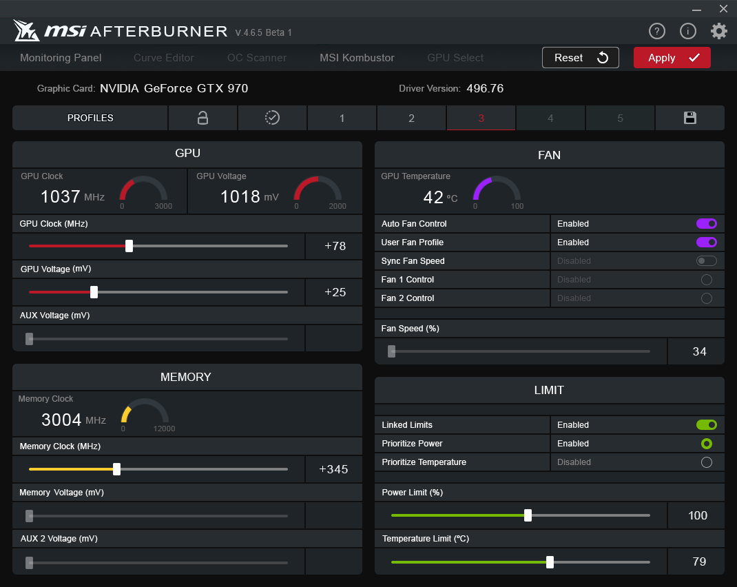 MSI Afterburner: Dark Theme Skin V5 by N-E-P-O-S on DeviantArt