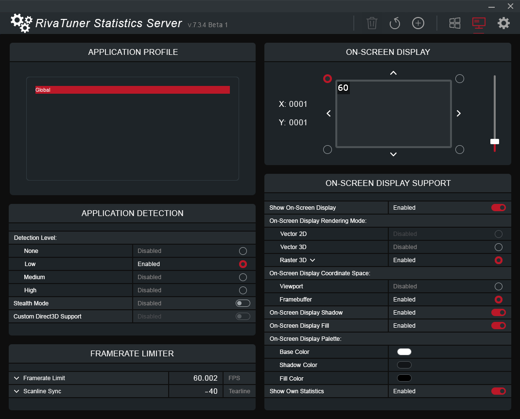 RivaTuner: Dark Theme Skin V5 by N-E-P-O-S on DeviantArt