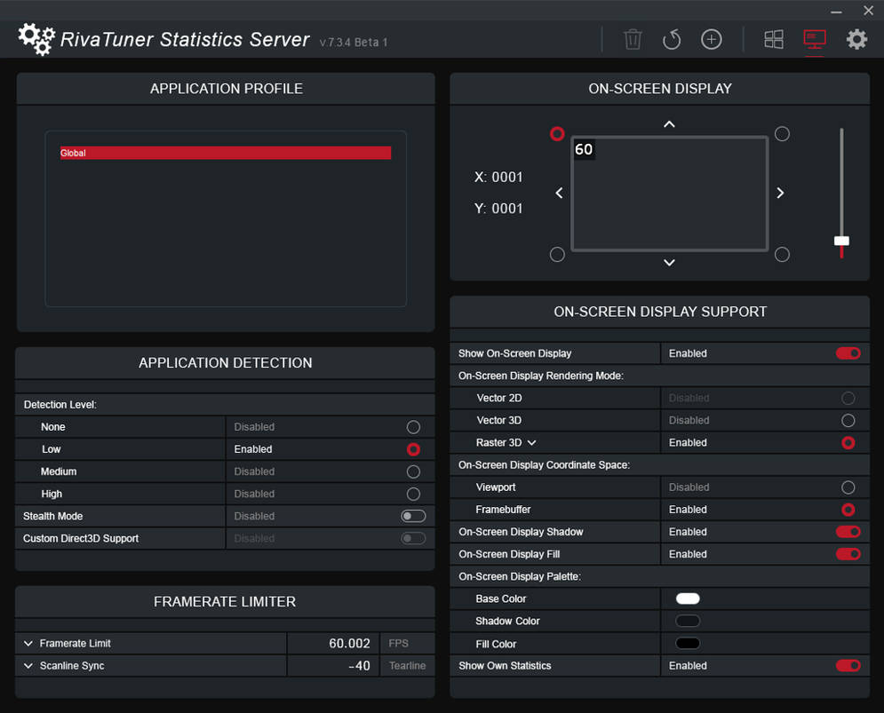 RivaTuner: Dark Theme Skin V5 by N-E-P-O-S on DeviantArt