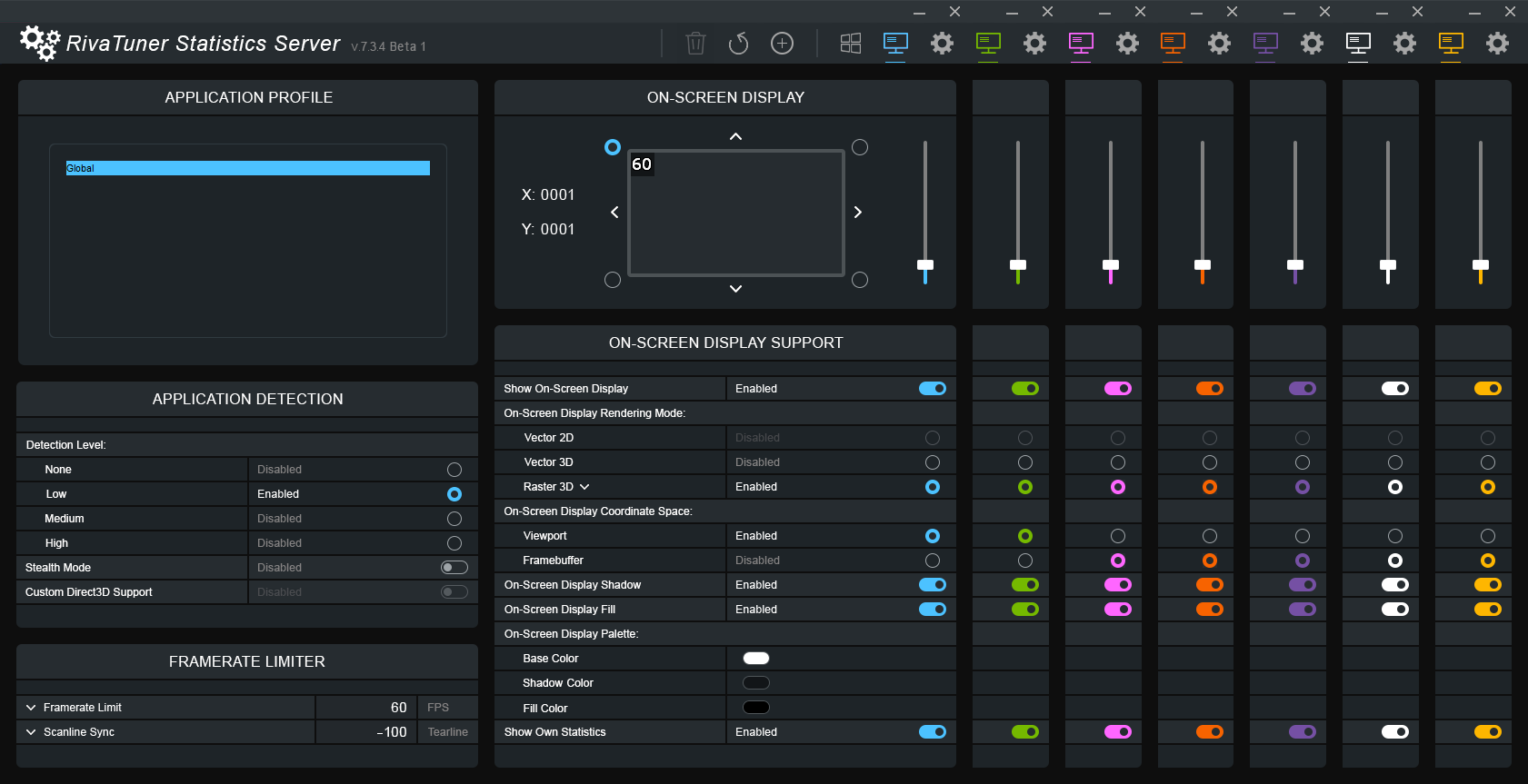 RivaTuner: Dark Theme Color Skin Pack V5 by N-E-P-O-S on DeviantArt