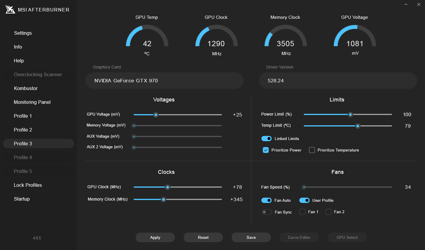 MSI Afterburner: Dark Theme Skin V6 by N-E-P-O-S on DeviantArt