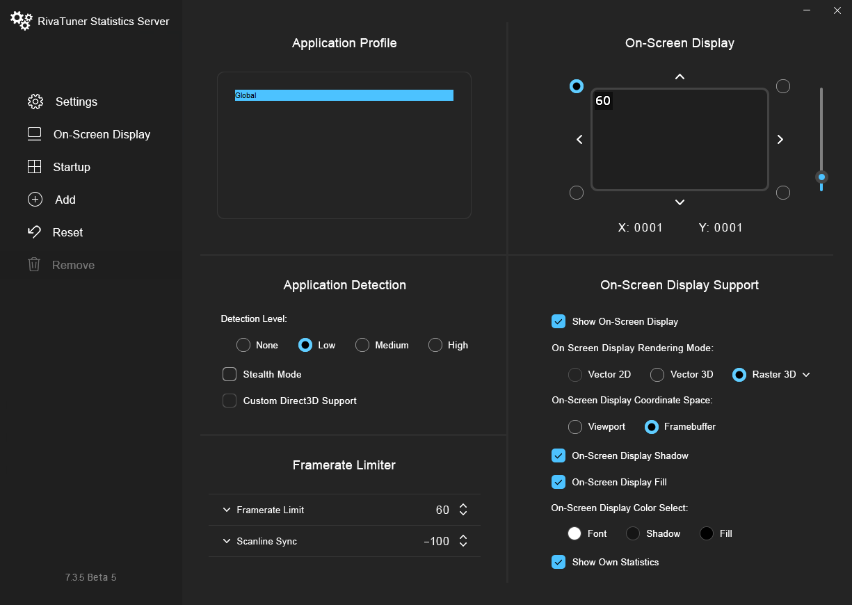 RivaTuner: Dark Theme Skin V6 by N-E-P-O-S on DeviantArt