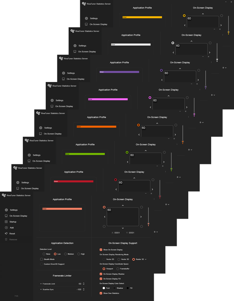 RivaTuner: Dark Theme Color Skin Pack V6 by N-E-P-O-S on DeviantArt
