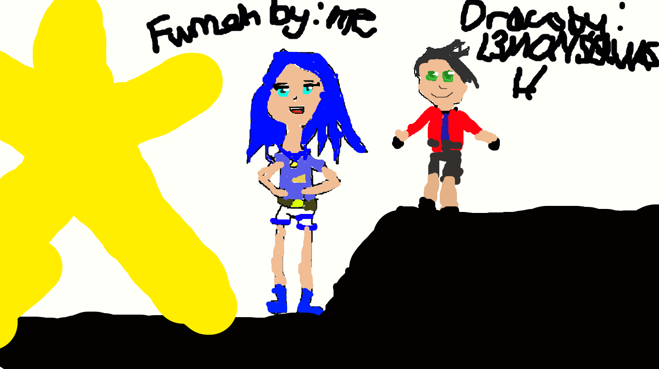 Funneh and Draco. by DinoSaysRawrrrrr on DeviantArt