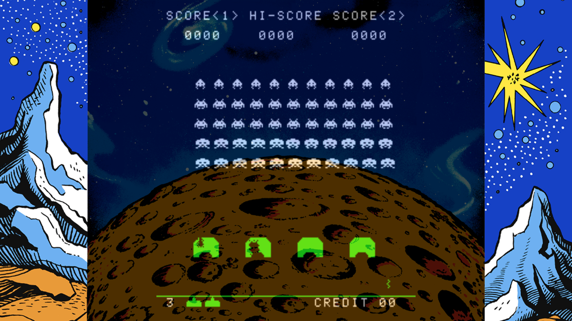 Space Invaders Background