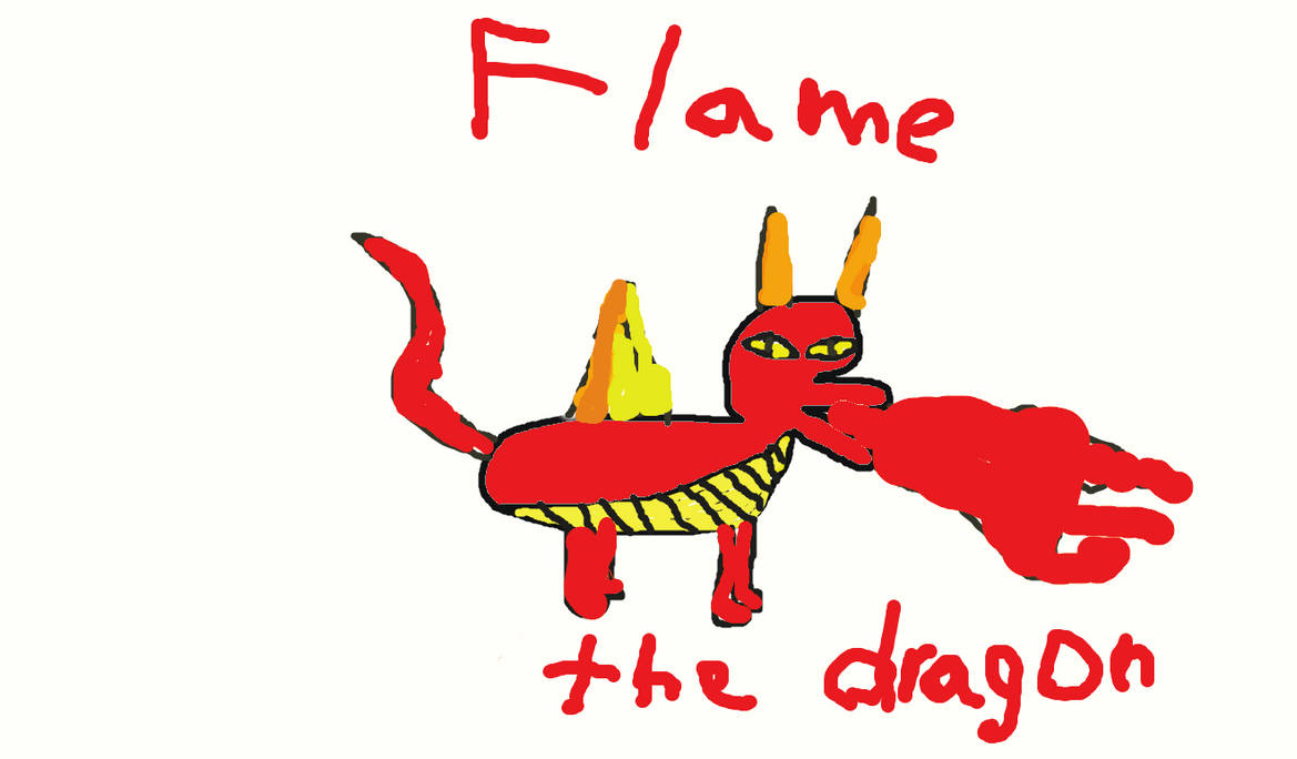 Flame the dragon by DrBobdoodle on DeviantArt