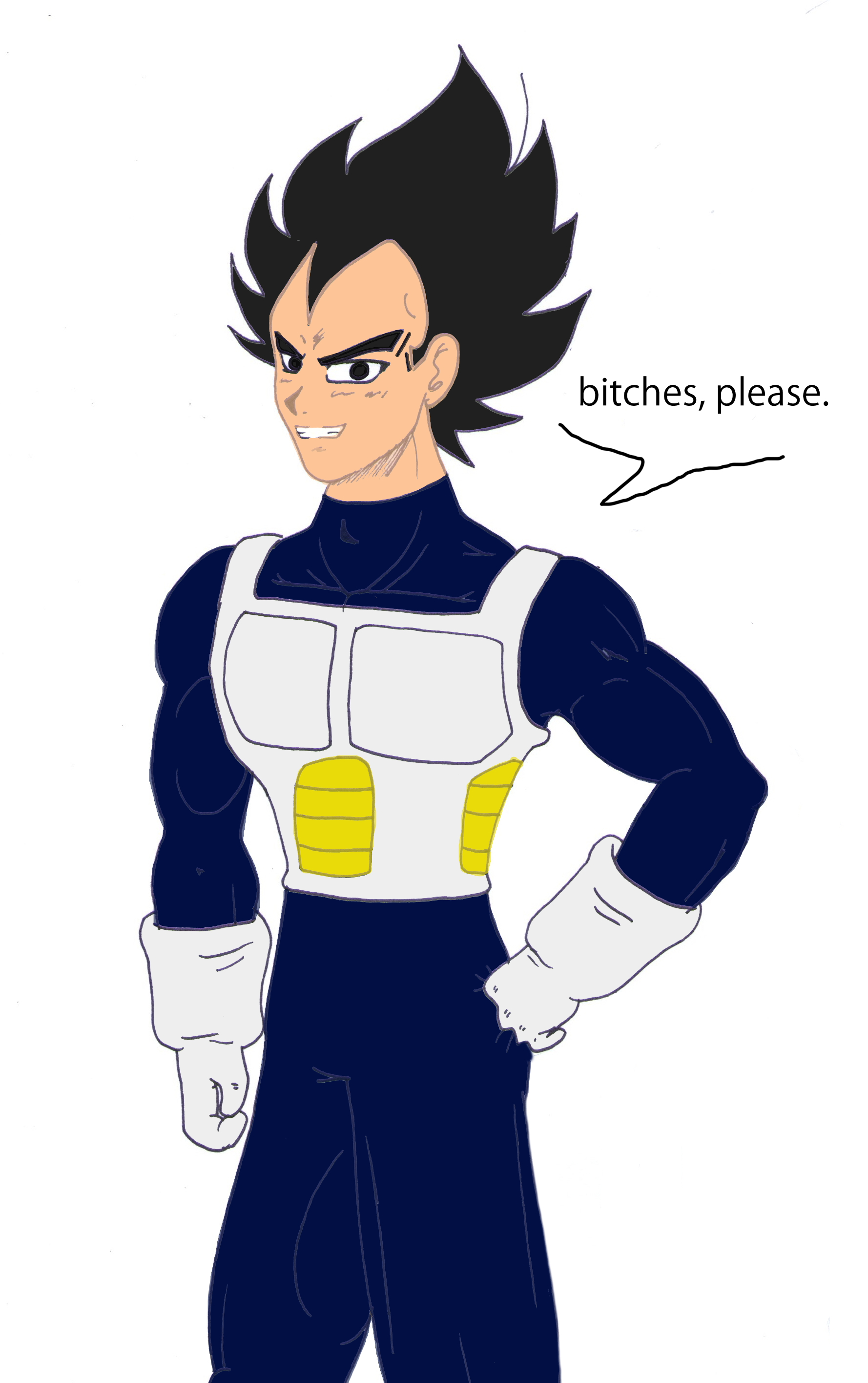 Vegeta Needs More Screentime.... by Lala-Dello on DeviantArt
