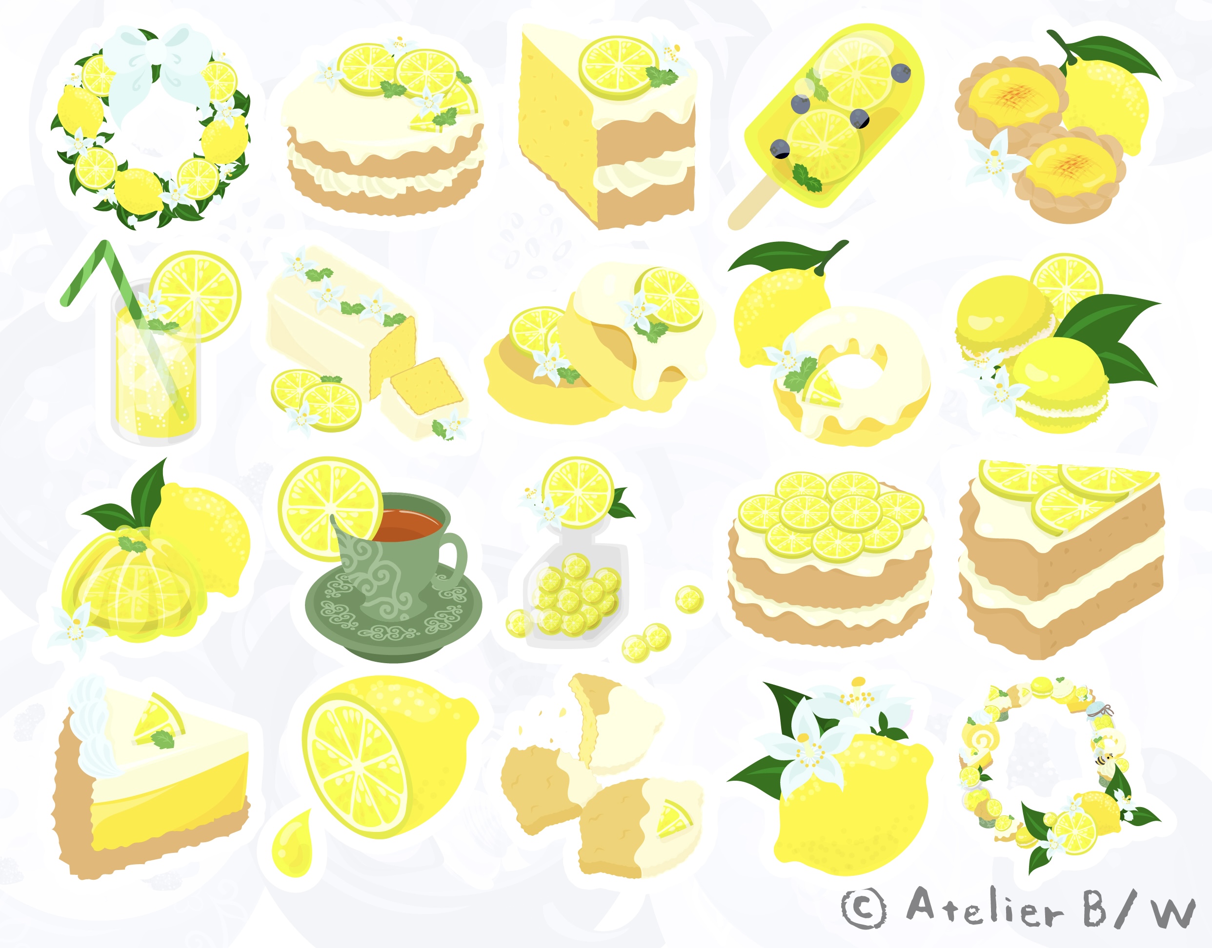 lemon sweets icons-2 by atelier-bw2 on DeviantArt