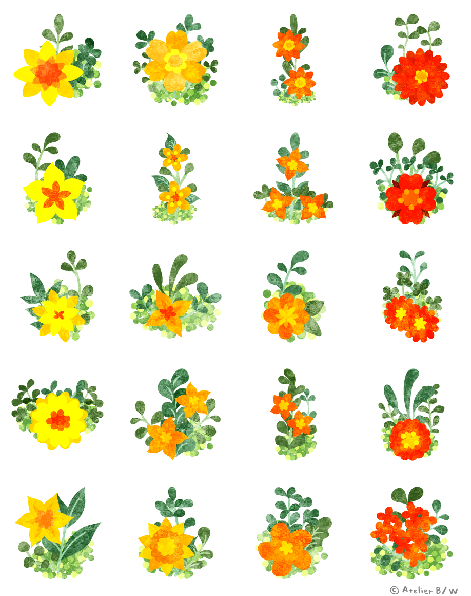 Vivid Fantasy Flower 4 by atelier-bw2 on DeviantArt