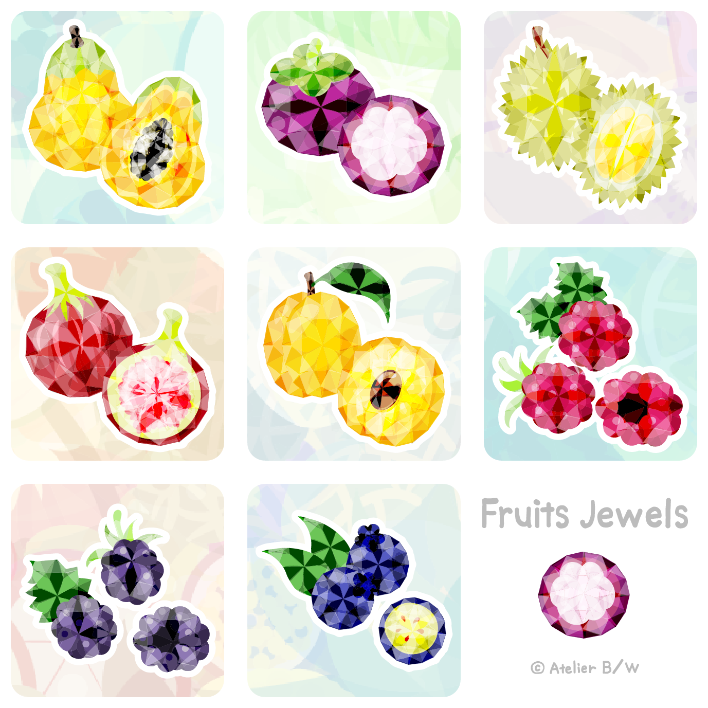 Fruits Jewels 4 by atelier-bw2 on DeviantArt